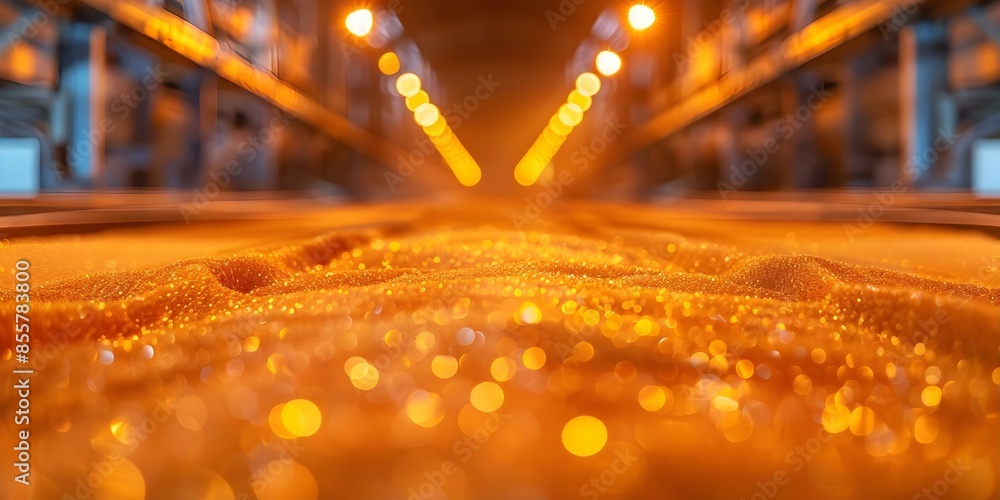 Inside a Sugar Factory A Journey Through the Milling Process. Concept ...