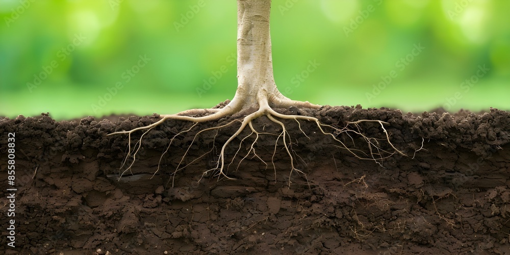 How Tree Roots Use Deep Root Systems to Absorb Water from the Soil ...