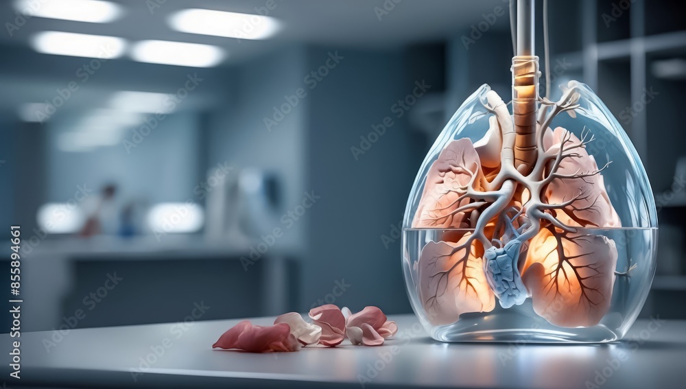Foto de Artificial Human Lungs in an Advanced Hospital Setting. Details ...