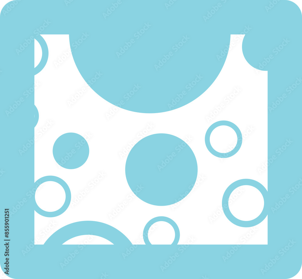Bubble English font vector shape Stock Vector | Adobe Stock