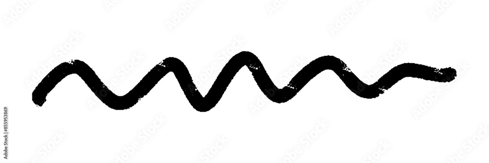 Black charcoal pencil scribble. Childish drawing. Doodles and curved ...