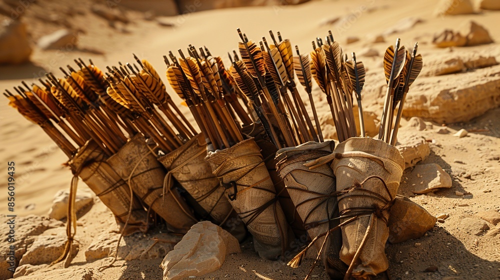 Explore the historical depiction of Ancient Egyptian weaponry during ...