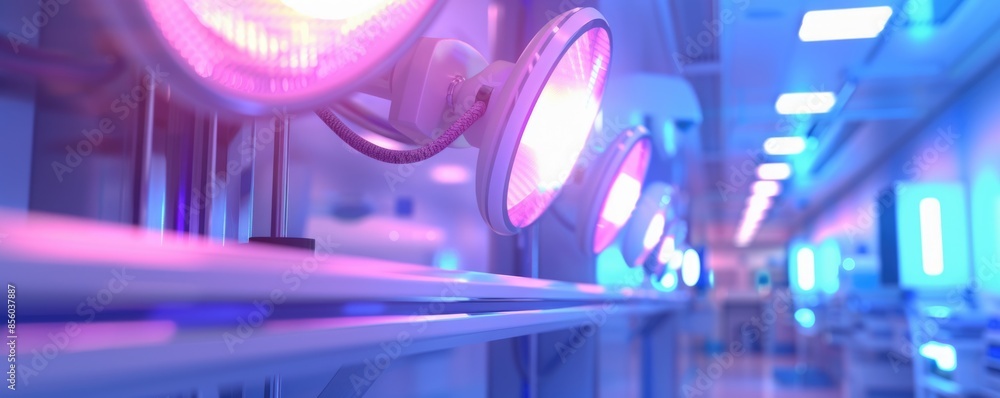 3D model of ultraviolet light sterilization in a hospital setting ...