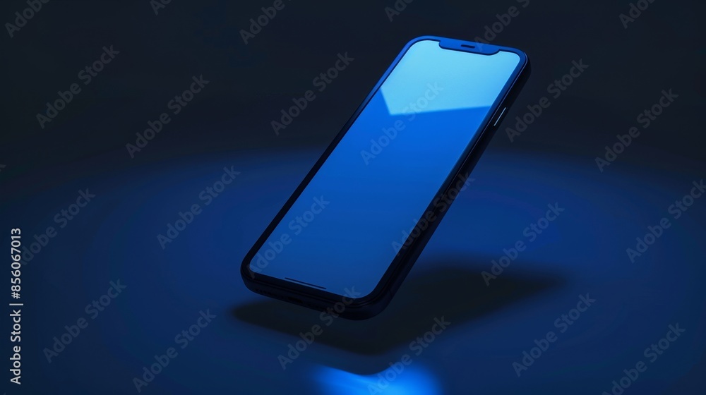 Immersive 4K animation of a rotating smartphone, layering a dynamic ...