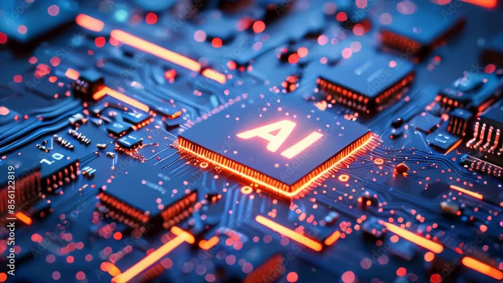 Generic computer motherboard driven by an artificial intelligence ...