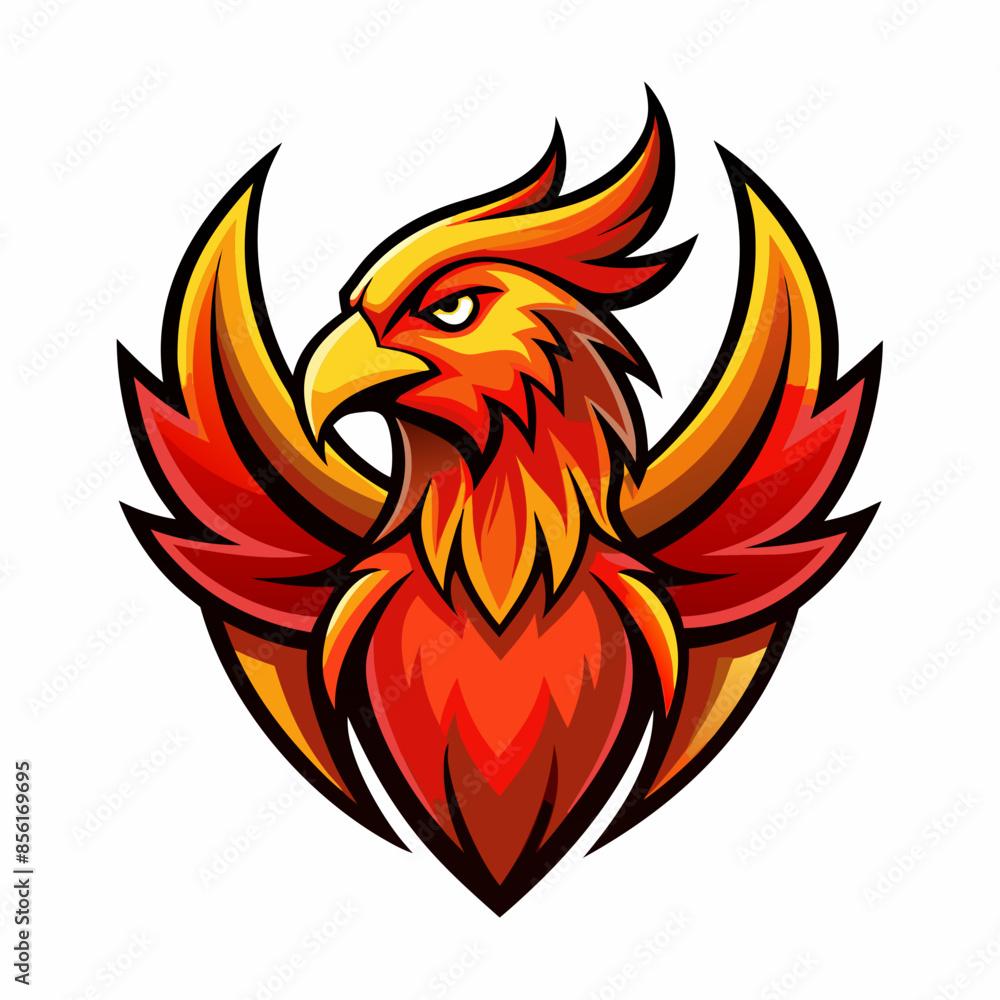 Vetor de phoenix logo, phoenix logo, phoenix star logo, phoenix look ...
