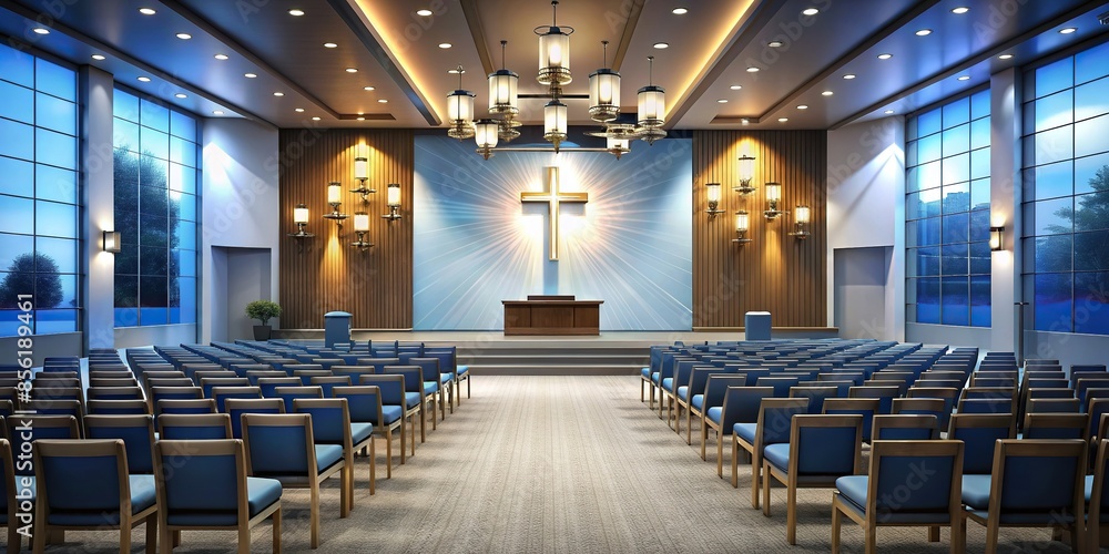 Business church anniversary background ppt interior, business, church ...