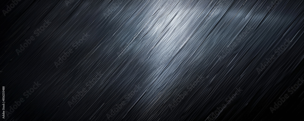 Metallic background with a dark, matte black titanium texture ...