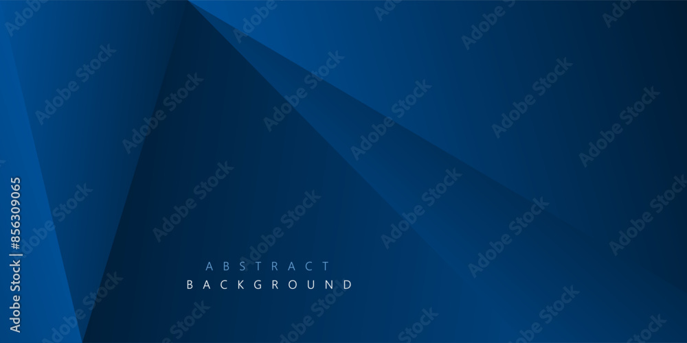 Abstract Blue triangle shape vector background for corporate concept ...
