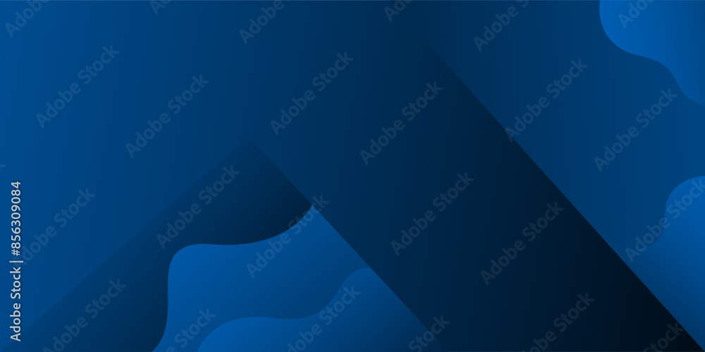 Abstract Blue triangle shape vector background for corporate concept ...