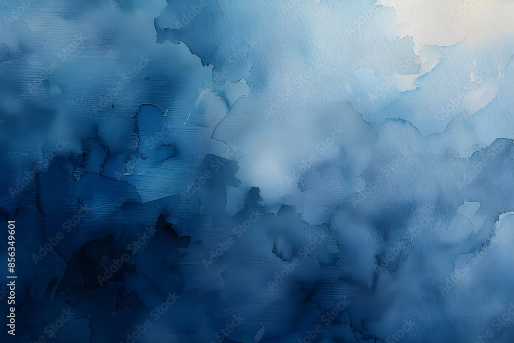 Abstract navy blue watercolor texture background. Ideal for decor ...