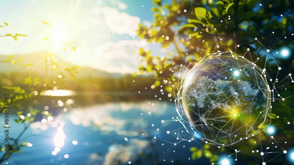 Concept of environmental technology. Sustainable development goals ...