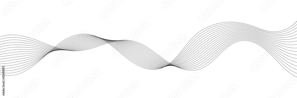 Wave flowing liquid line abstract background. Abstract background with ...
