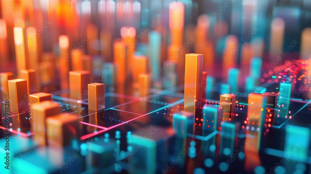 Building a 3D dynamic visualization background for the homepage ...