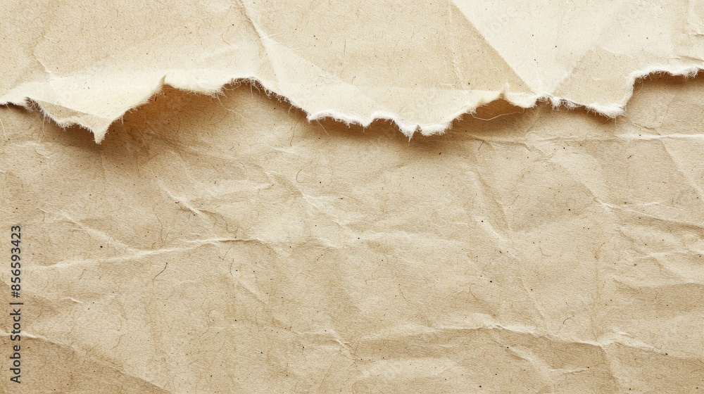 Textured beige cardstock paper closeup background with space for ...