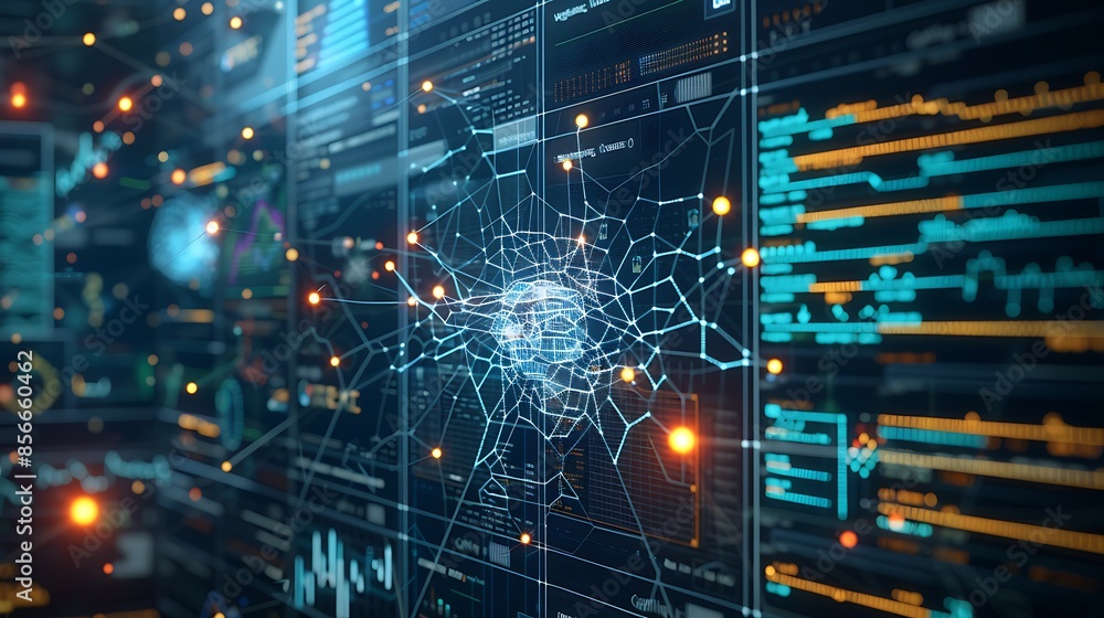 Inside the AI Matrix: Detailed Neural Network Visualization in High ...