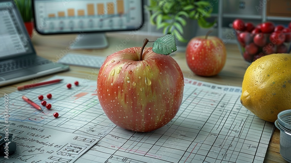 learning center background with math equations and geometry tools, an ...