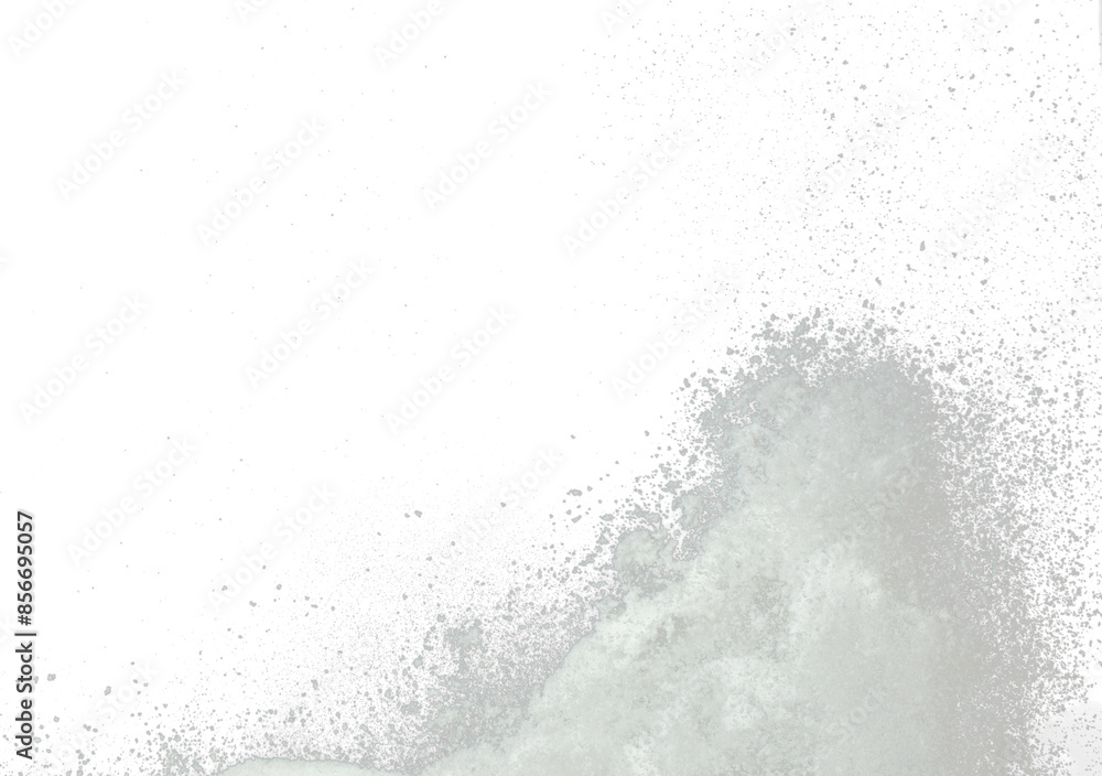 Explosion of snow falling down from sky or roof, heavy big small size ...