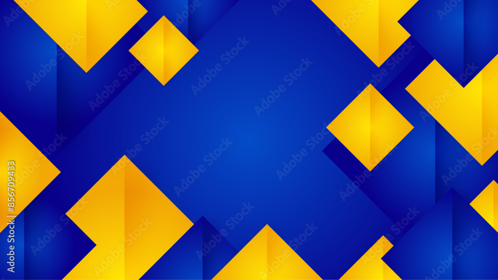 Abstract blue and yellow background design images wallpaper, Yellow ...