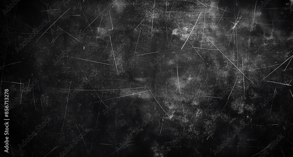 Close-up of a scratched black texture background, ideal for use in ...