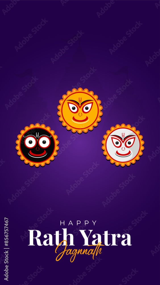 Jagannath Rath Yatra Social Media Poster, Banner, Web Banner , Print ...