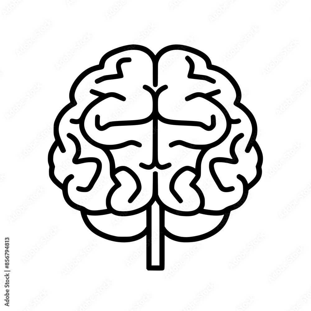 Brain SVG, Human Brain Svg, Brain Clipart, Mind Svg, Stock Vector ...