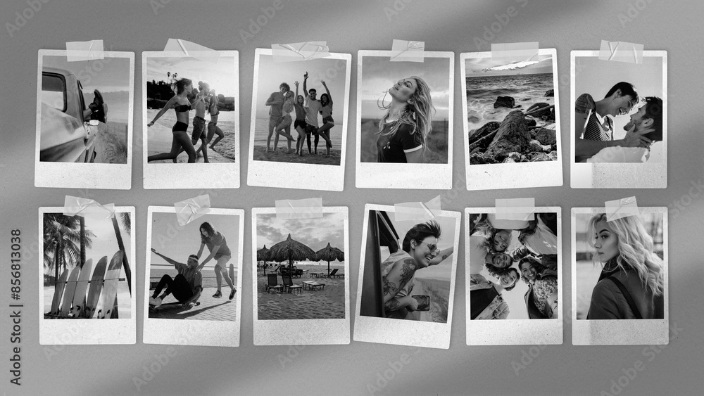 Photos Slideshow & Collage Template Stock Template | Adobe Stock