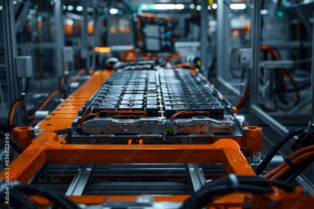 Witness the precision engineering behind electric vehicle manufacturing ...