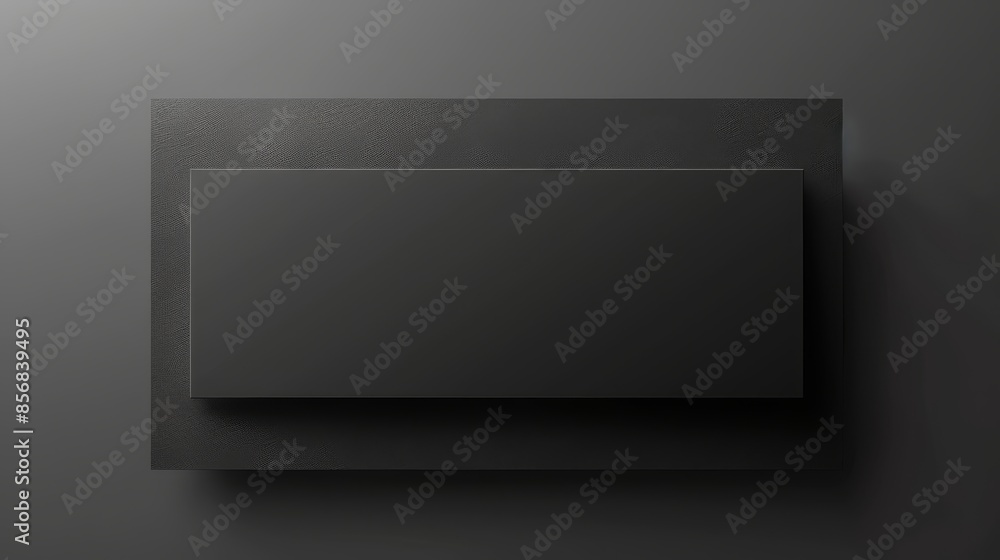 Black Rectangles on a Black Background - Two black rectangles are ...