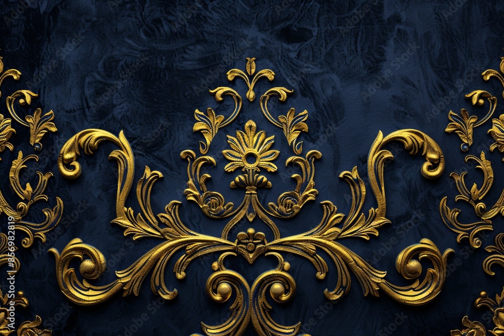 Navy Blue Velvet Background: An elegant navy blue velvet background ...