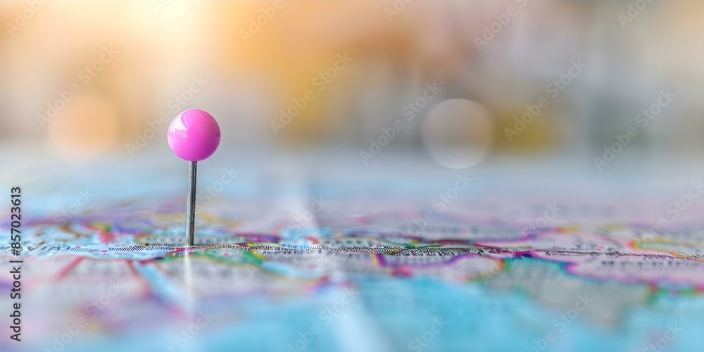 World map pin for pinpointing locations. Concept Travel, Geography ...