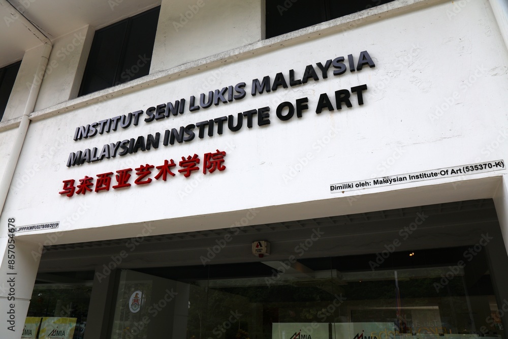 KUALA LUMPUR, MALAYSIA - MARCH 2, 2024: Malaysian Institute of Art (Malaysian: Institut Seni ...