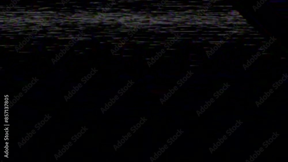 VHS Glitch - mov - Vintage VHS Effect Background with Retro Glitch ...