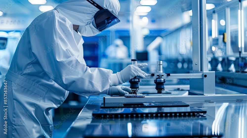 Robotic inspection and handling of semiconductor wafers in a cleanroom ...