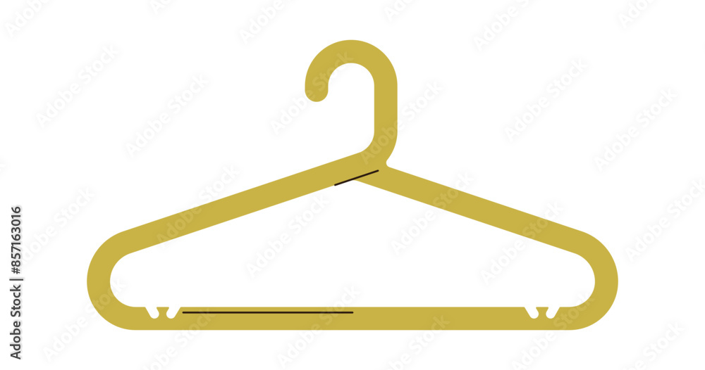 Plastic clothes hanger and empty accessory with hook for garment ...