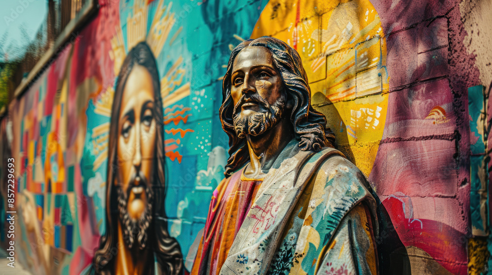 Street Preaching Jesus Christ Peaceful, Modern Depictions of Jesus ...