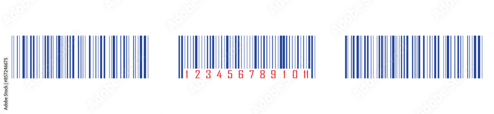 Barcodes. Scan bar label, QR code and industrial barcode. Product ...