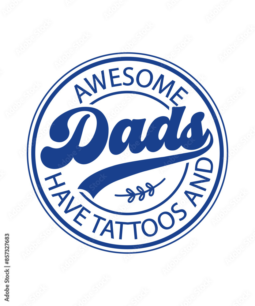Happy Father's Day Round Sing Svg Bundle, Dad Svg Round Sing Bundle ...