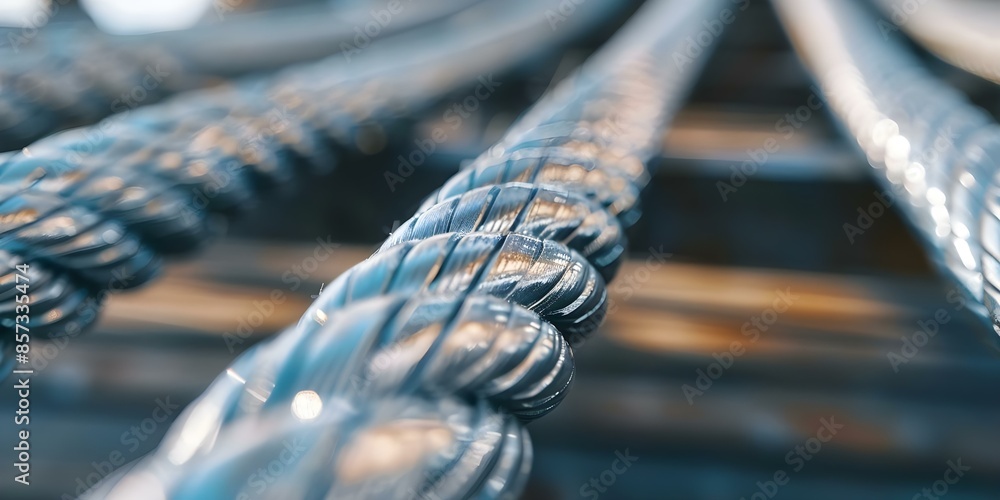 Wire ropes used for cranes lifting rigging mooring and automobile ...