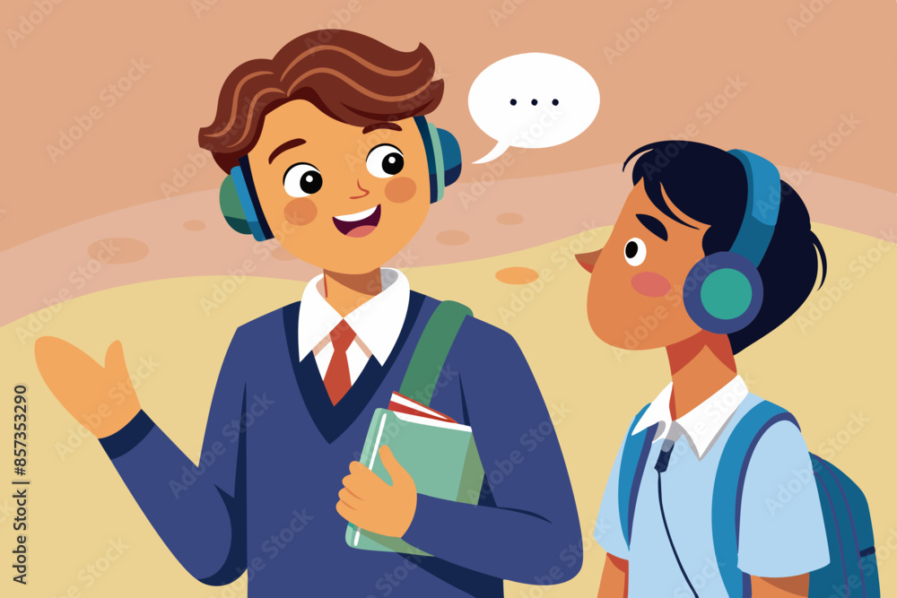 Listen carefully to what someone is saying One of them is a high school ...