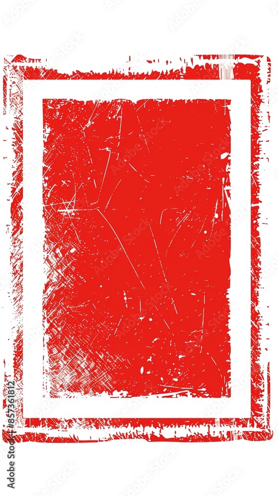 Red REVISED stamp with rectangular border, white background, Revised ...