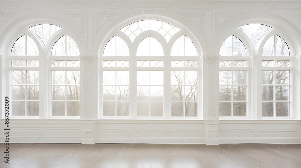 Symphony of Architecture: The Classic Arched Windows Reflecting ...