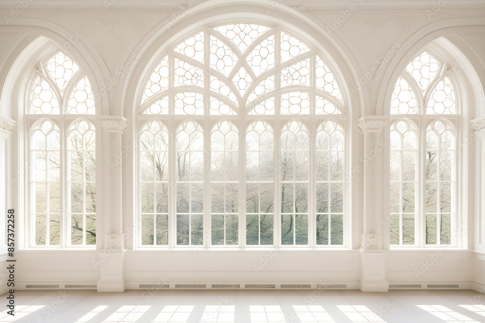 Symphony of Architecture: The Classic Arched Windows Reflecting ...
