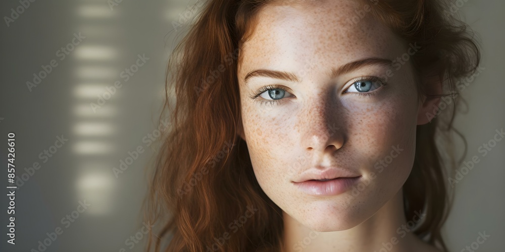 Description A woman with melasma on her face seeking skincare treatment ...