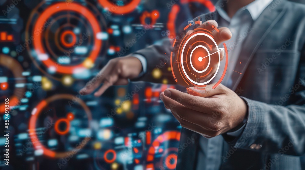 Target customer, personas, customer journey concept. Marketing ...