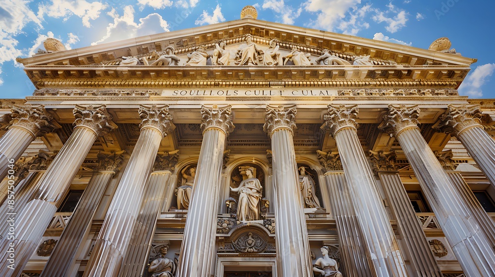 historic courthouse with an elaborate facade featuring Corinthian ...