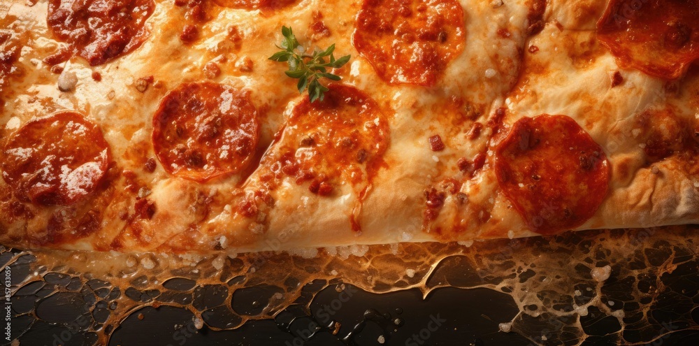 pizza background, background, soft texture, no people, indoors, close ...