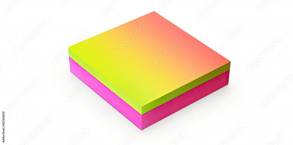 sticky note transparent background on a isolated background Stock ...