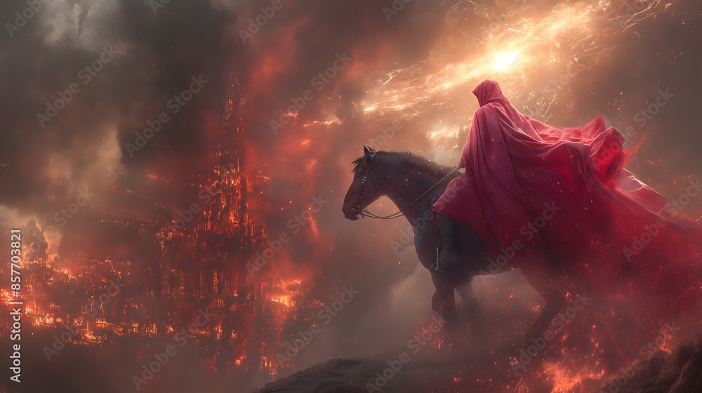 The Second of the Four Horsemen of the Apocalypse, Given a Great Sword ...