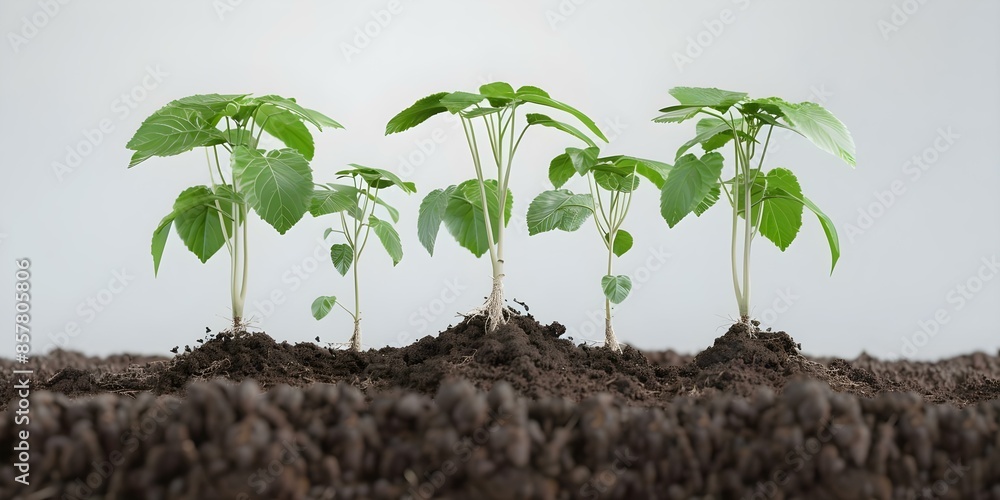 Engaging animation explaining biochar science benefits for soil health ...